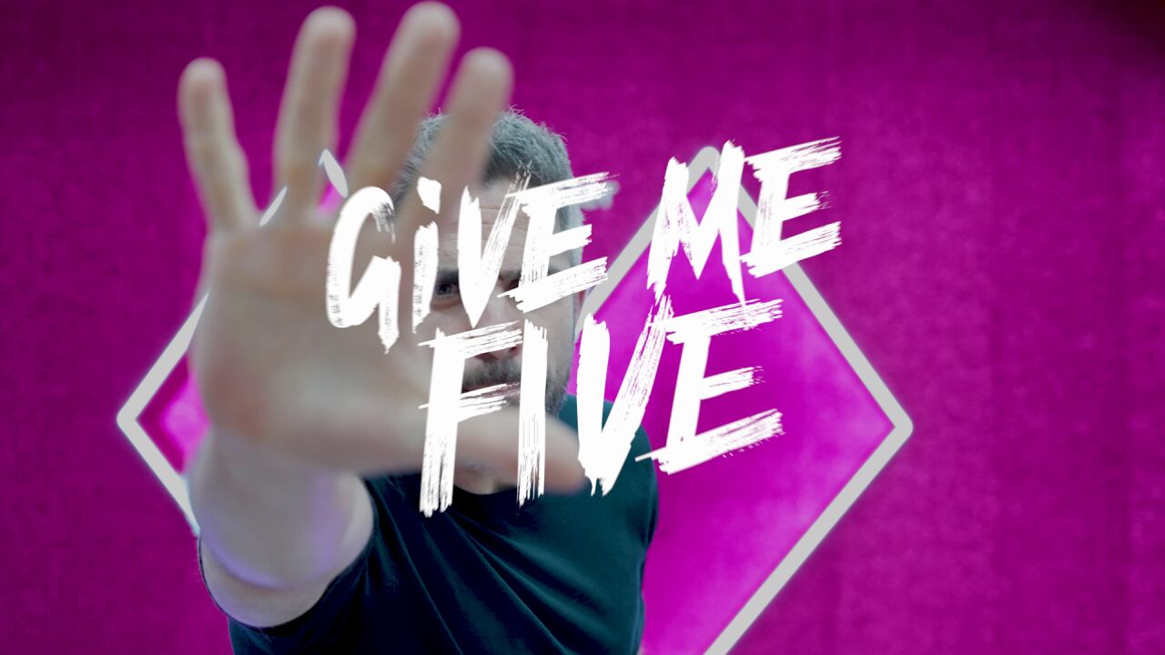 Brinda con atresplayer por 5 años de éxitos: Give me five!